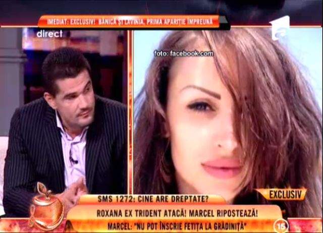 Scandalul dintre Roxana ex-Trident şi Marcel Sârbu a ajuns la un moment ...