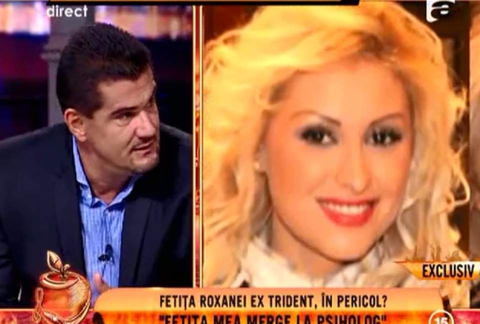Marcel Sârbu, fostul iubit al Roxanei ex-Trident, îşi duce fetiţa la ...