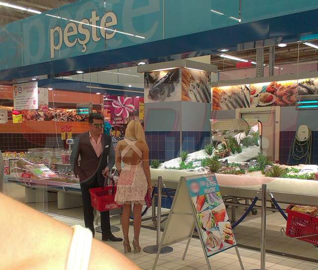 Marcel Toader şi Mirela Constantin au şocat lumea dintr-un supermarket ...