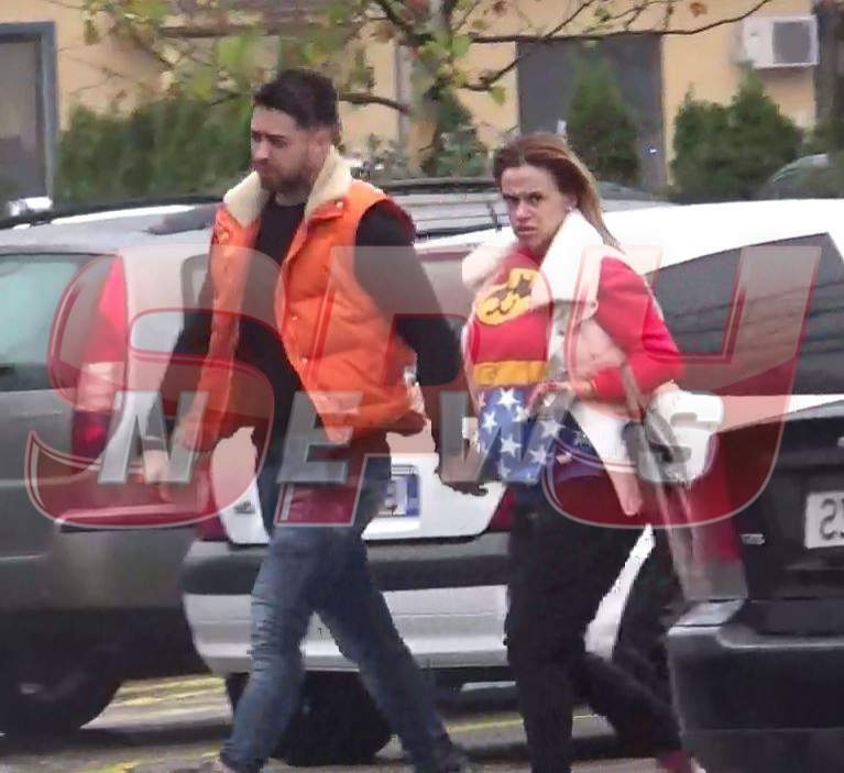 Anda Adam şi Sorin Andrei, costumați ca doi copii! Imagini incredibile ...