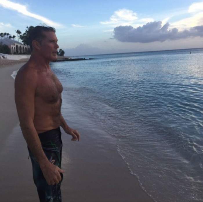 VIDEO / David Hasselhoff, actorul din serialul "Baywatch", face furori ...