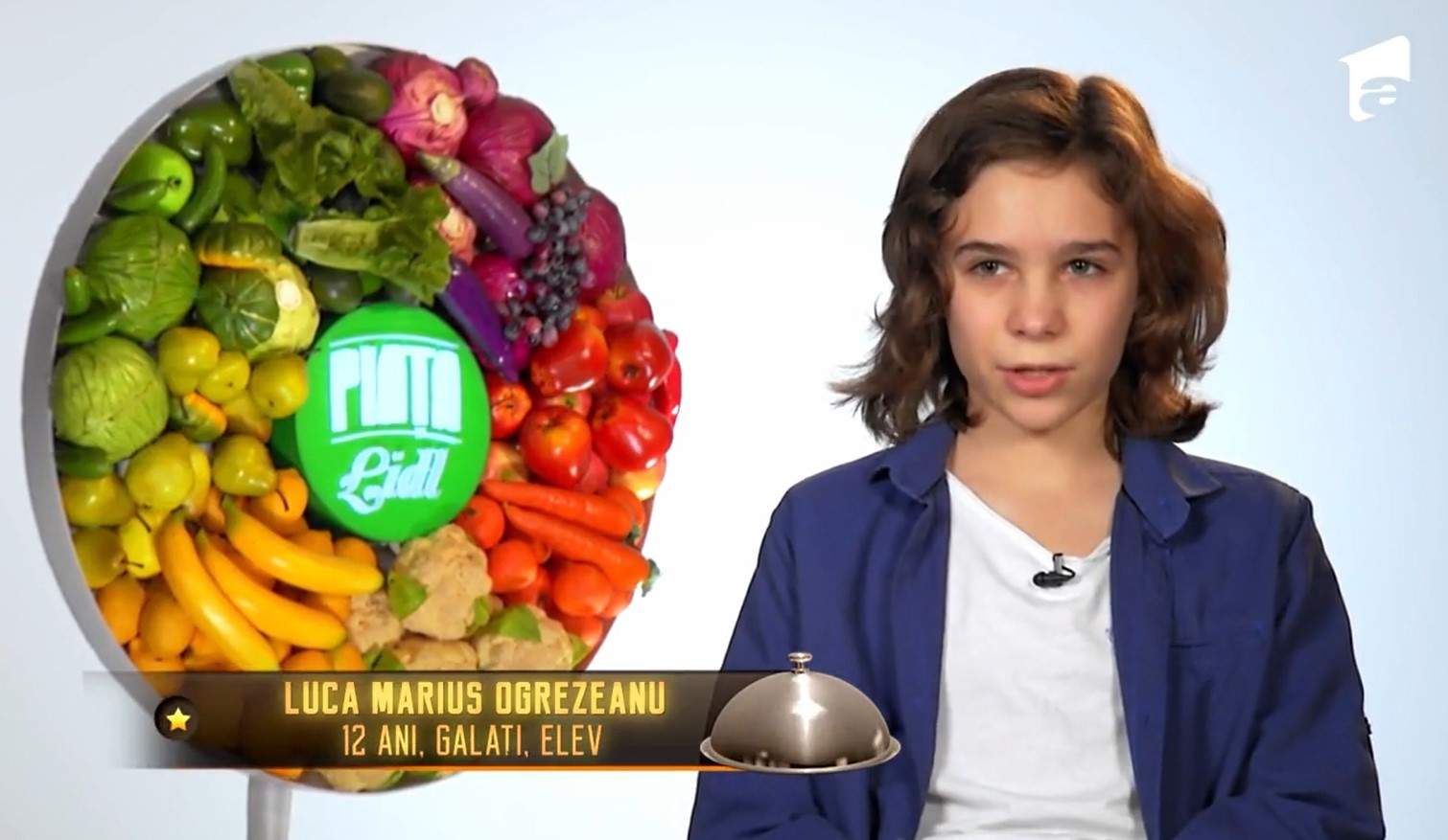 Un copil de 12 ani a gătit file mignon la Chefi la cuțite. Luca Marius Ogrezeanu i-a surprins pe ...