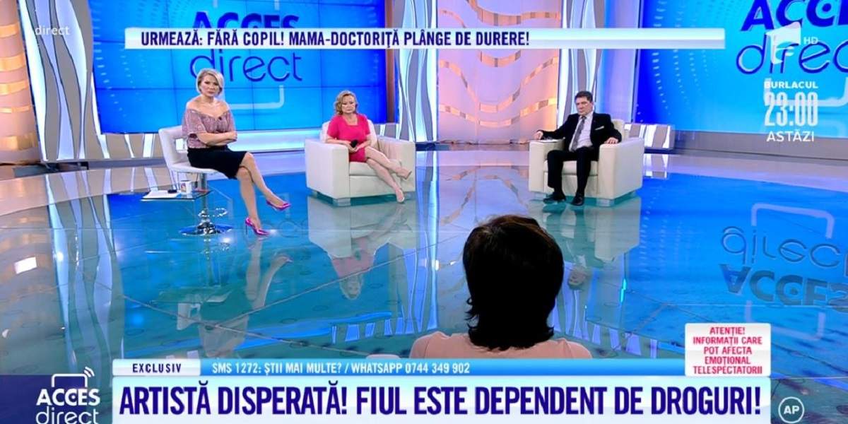 Acces Direct. Artistă disperată, după ce fiul de 14 ani a devenit ...