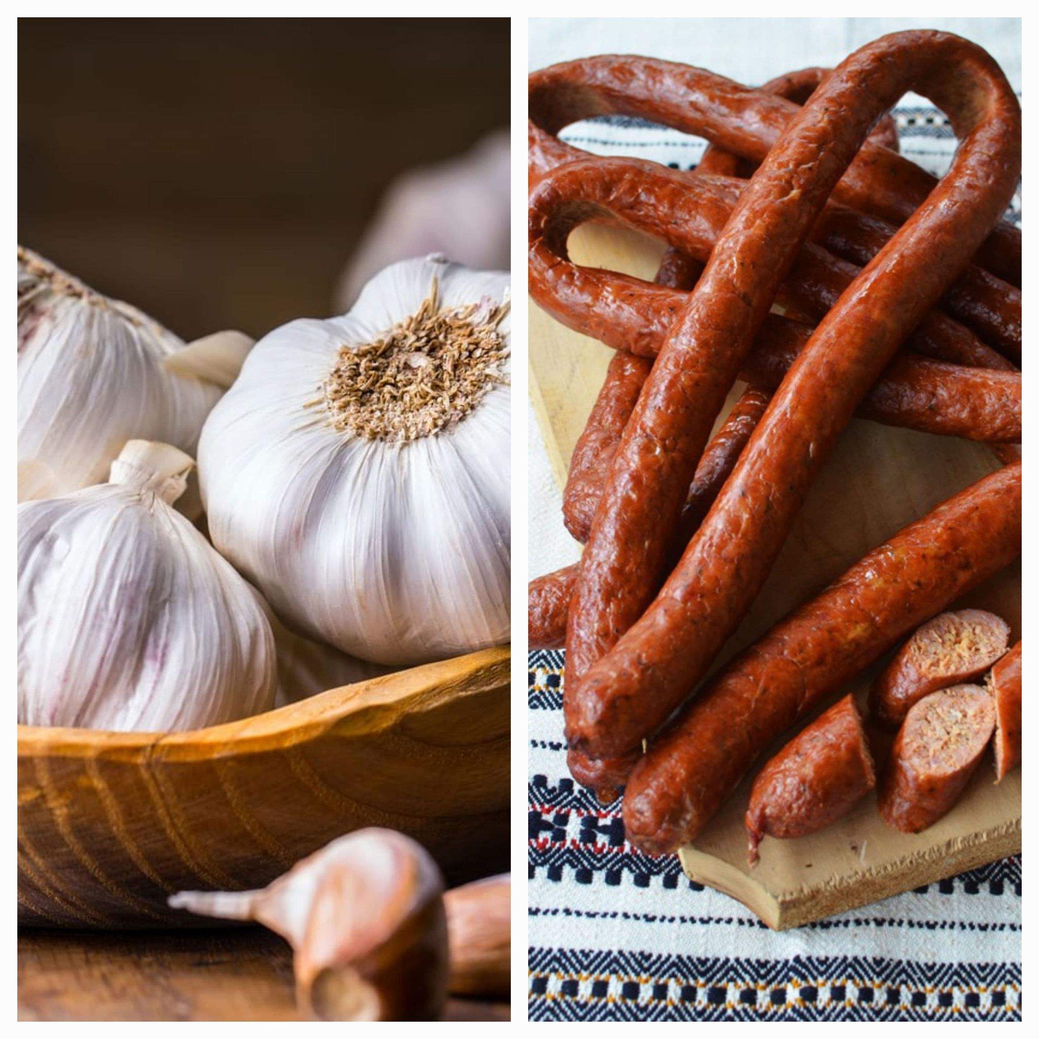 Cât usturoi se pune la cârnați. Rețeta pentru un preparat tradițional ...