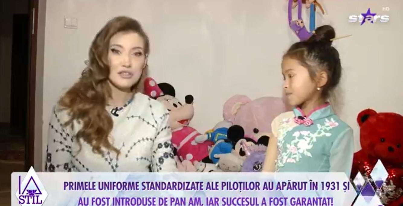 Liu Nan, costumație spectaculoasă de Halloween, la I.A cu Stil. Fetița are 9 ani și a fost ...