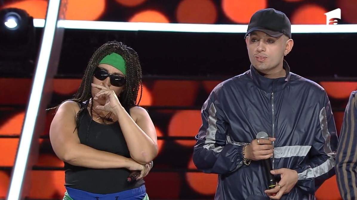 Rona Hartner și Johny Romano, show pe ritmuri de hip-hop la Te cunosc de undeva. Cei doi s-au ...