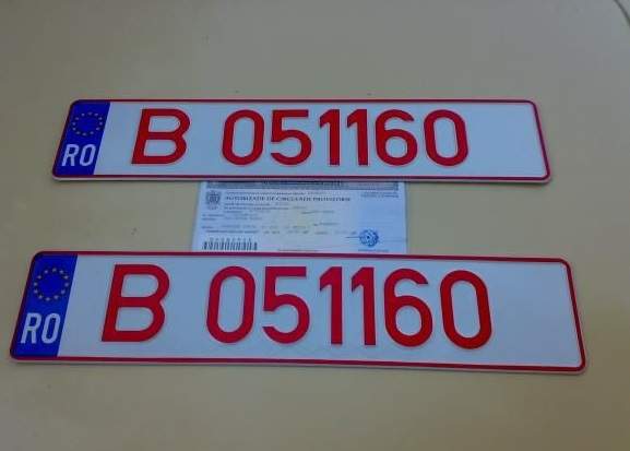 Cum poți obține și cât costă numerele roșii pentru mașină. Ce trebuie ...