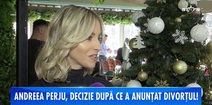 Ce planuri are Andreea Perju, după ce a anunțat divorțul de tatăl ...