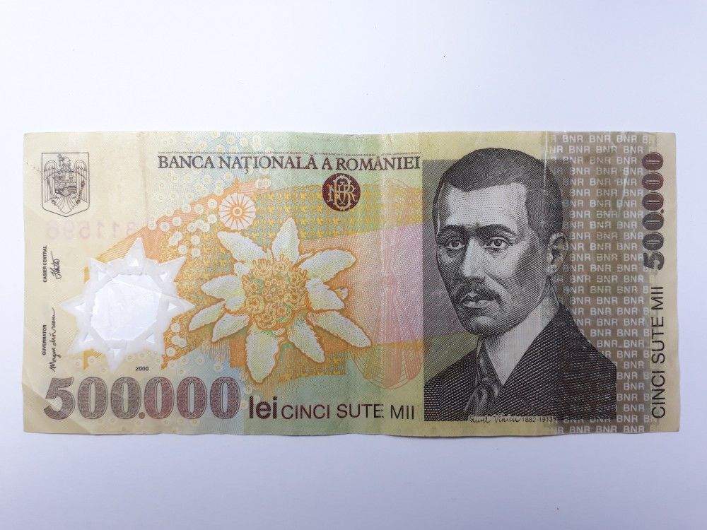 Bancnota de 500.000 lei se vinde cu o sumă frumoasă pe OLX. Ce preț are acum | Spynews.ro