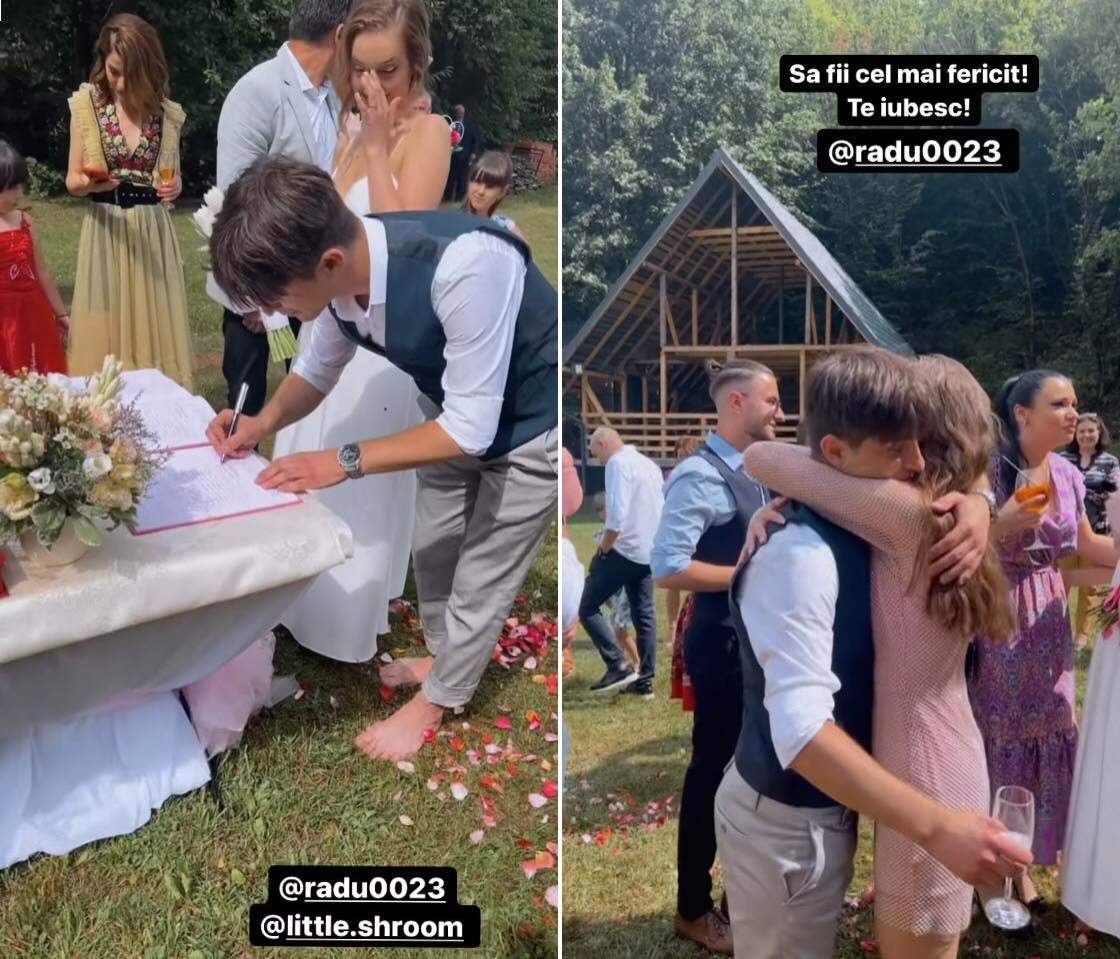 Fratele lui Theo Rose s-a căsătorit. Imagini emoționante de la eveniment: „E semn de belșug ...