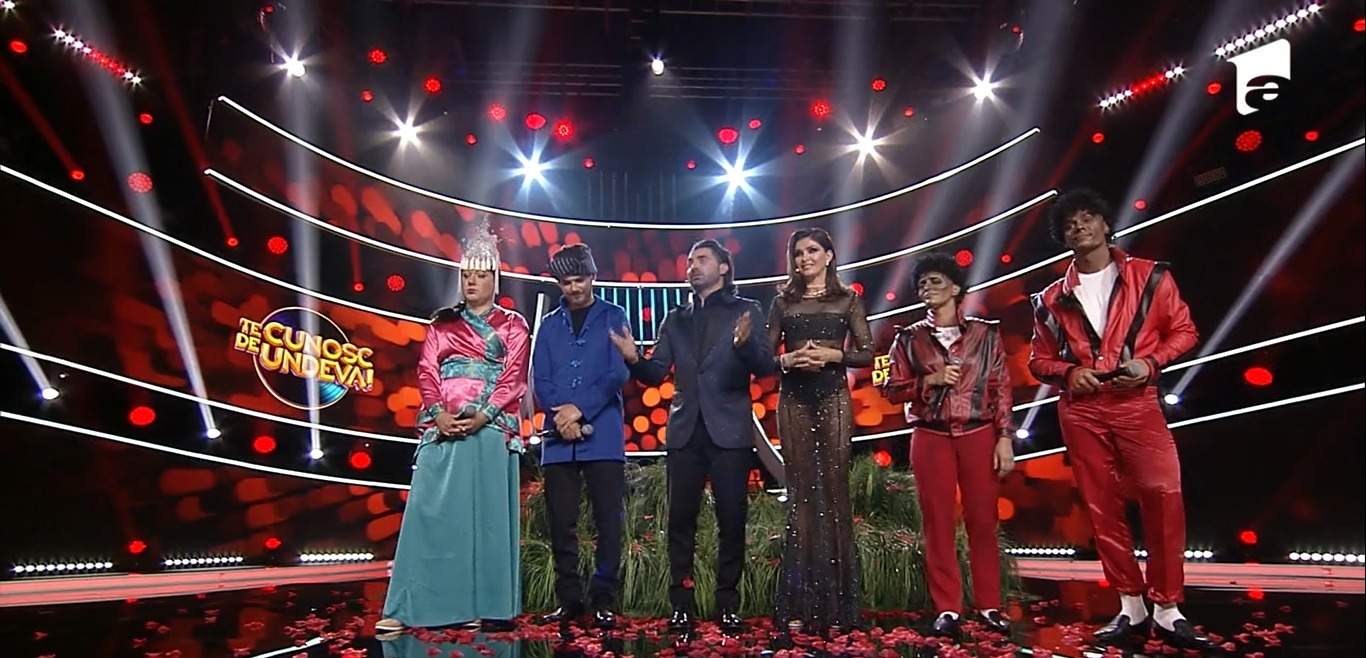 Dima Trofim și Alexia Țalavutis împreună cu echipa formată din Emi și ...