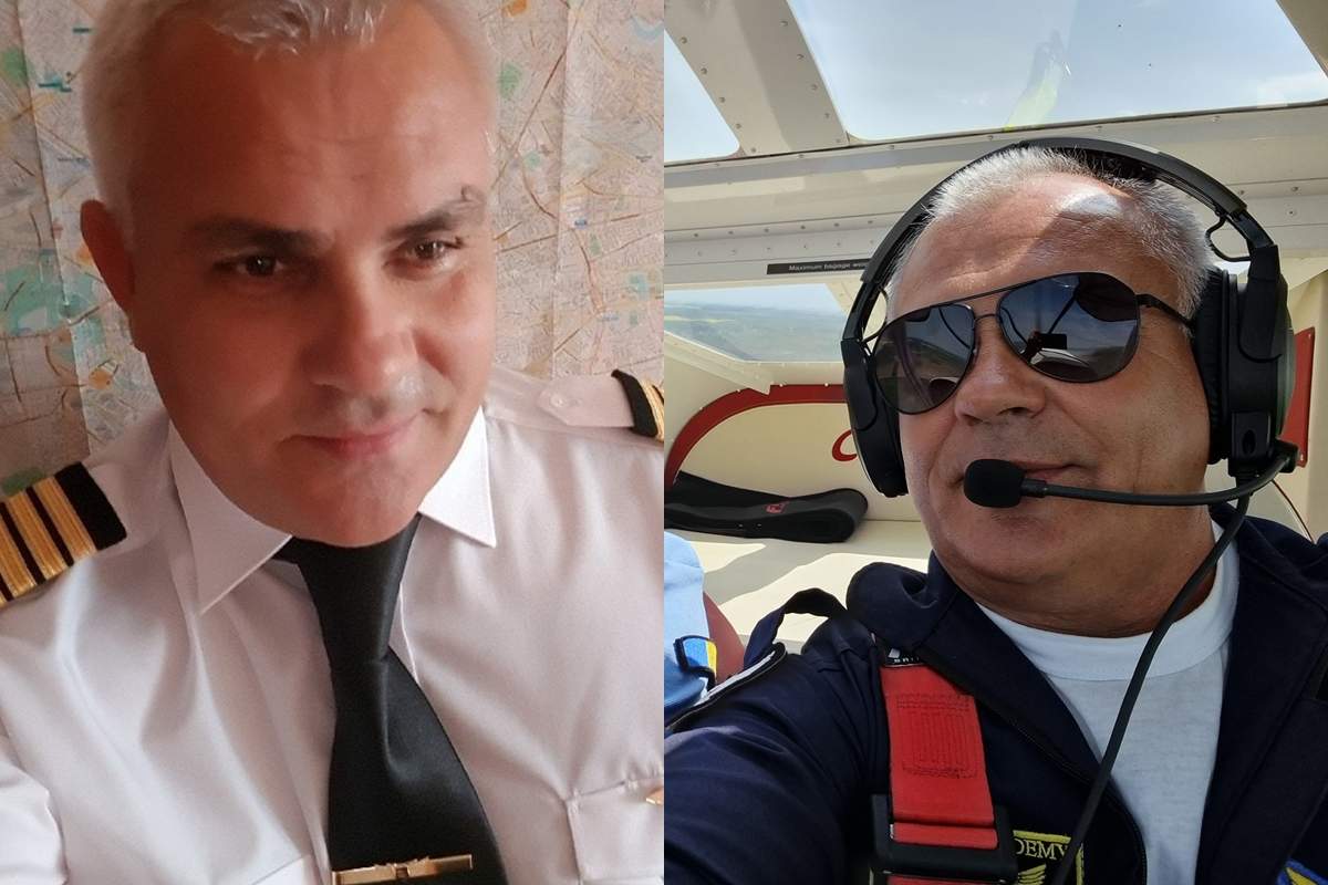 El e Valentin Anghel, pilotul care astăzi a murit alături de pasagera ...