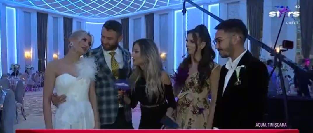 Claudia Puican, surpriză mare pentru Armin Nicoară, la nuntă. Pe cine a invitat soția lui la ...