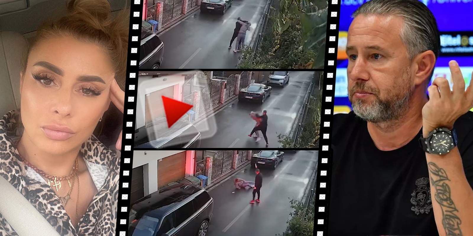 Imaginile integrale cu bătaia dintre Laurențiu Reghecampf și Anamaria Prodan. Cine este bărbatul ...