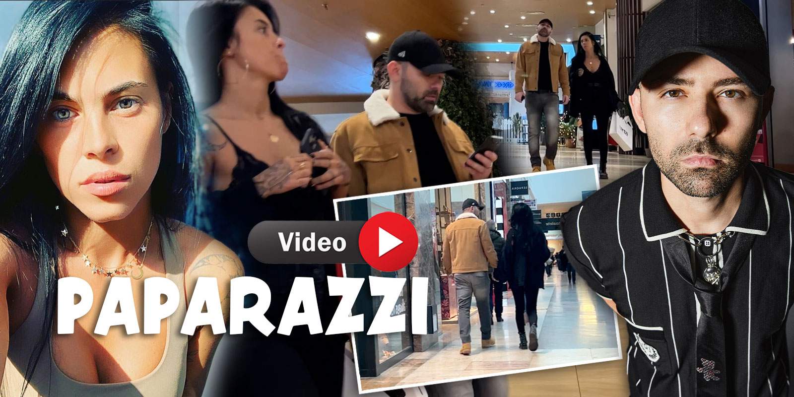 Spike și Livia Eftimie, momente romantice, în public! Fostul cavaler de onoare al lui Cătălin ...