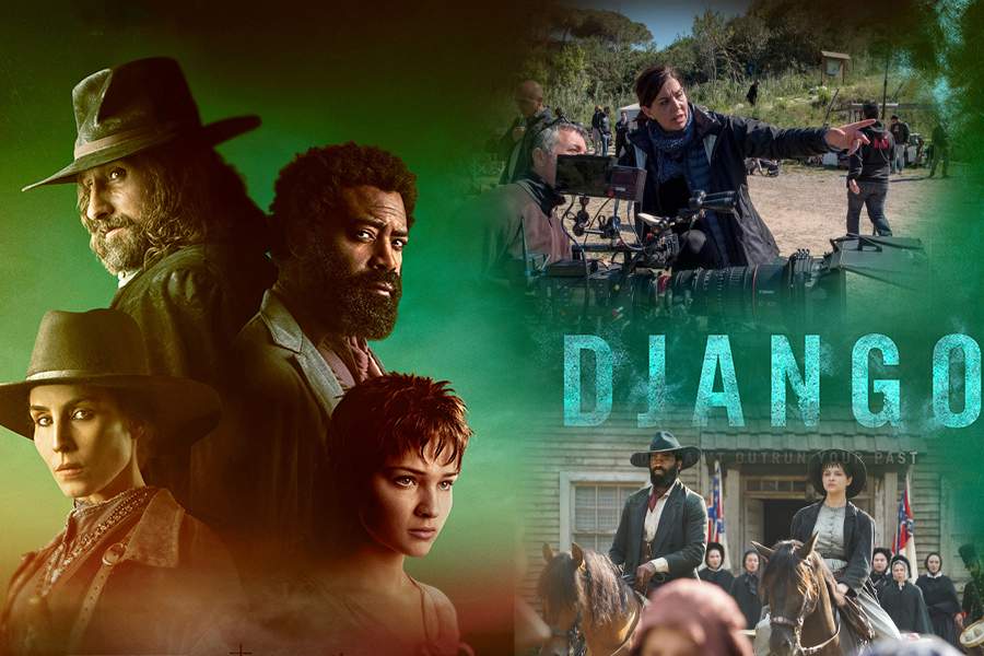 Cine sunt actorii români din Django. Serialul s-a filmat la noi în țară ...