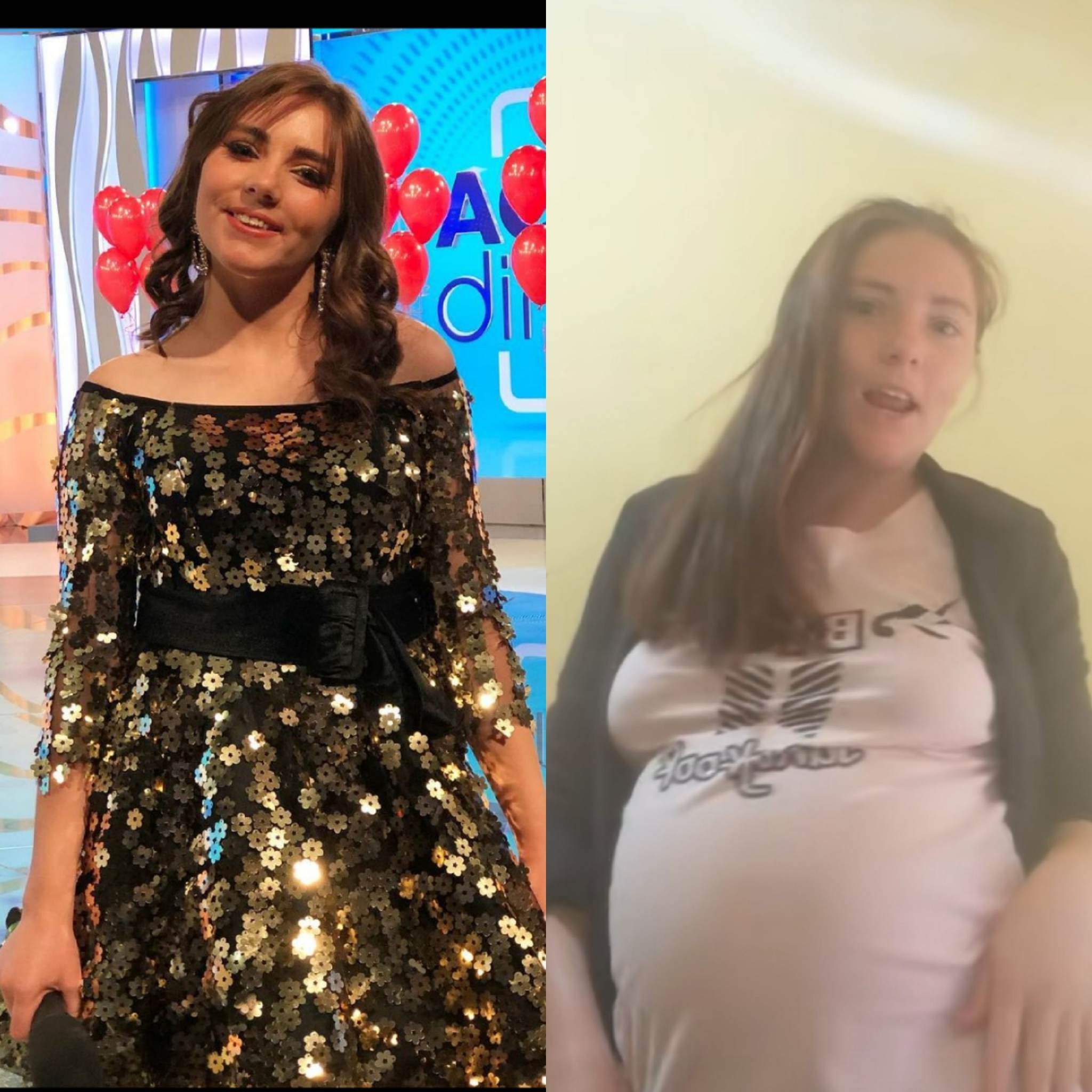 Vulpița de la Acces Direct, primele imagini cu burtica de gravidă ...