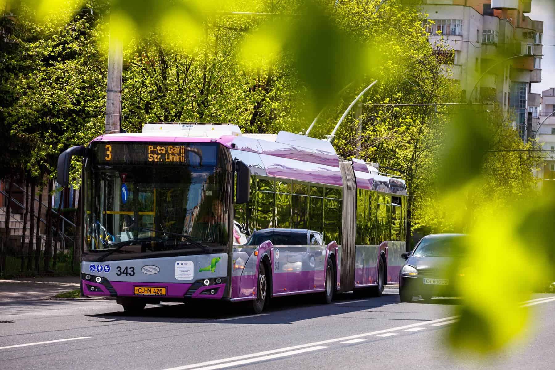 Oraşul din România unde transportul public este gratuit în fiecare zi ...