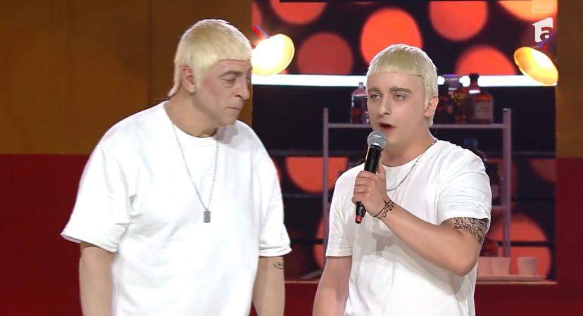 CRBL și Radu Țibulcă s-au transformat în Eminem, în finala de la Te ...