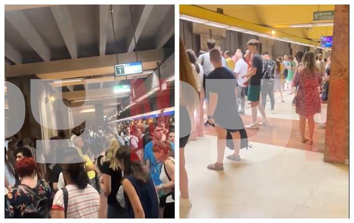 Un călător a căzut pe calea de rulare de la stația de metrou Eroii Revoluției. Circulația este ...