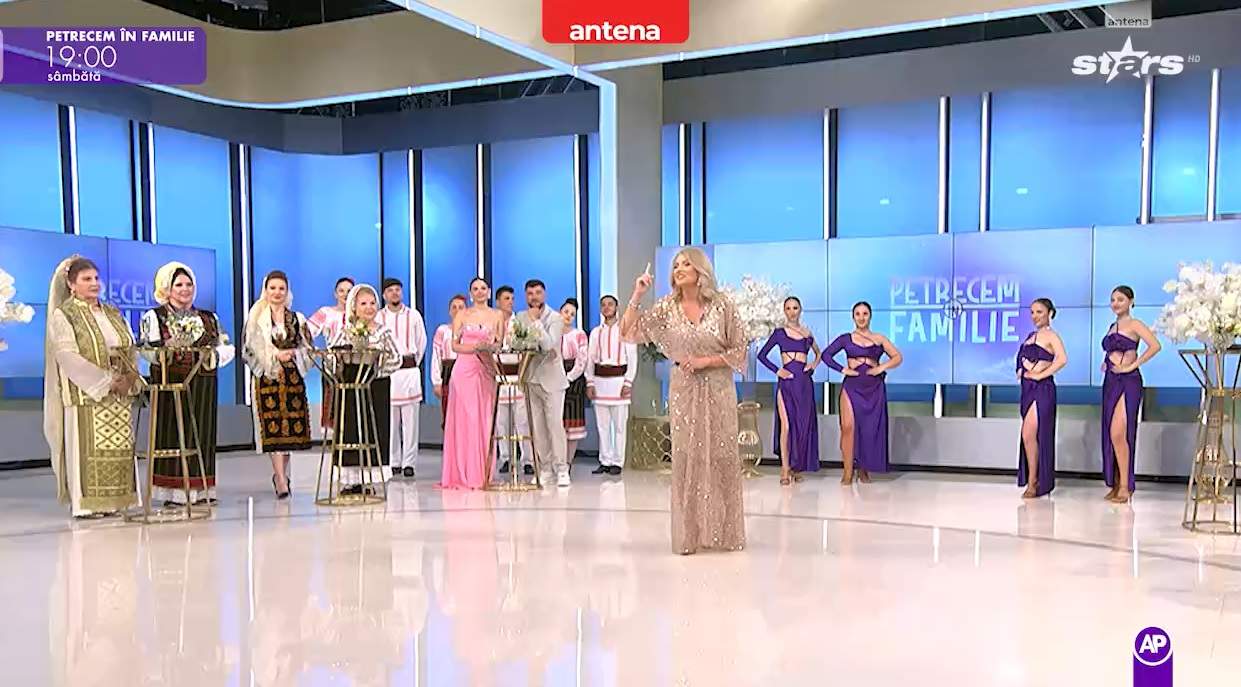 Distracţia începe sâmbătă, la „Petrecem în familie” cu Mirela Vaida ...